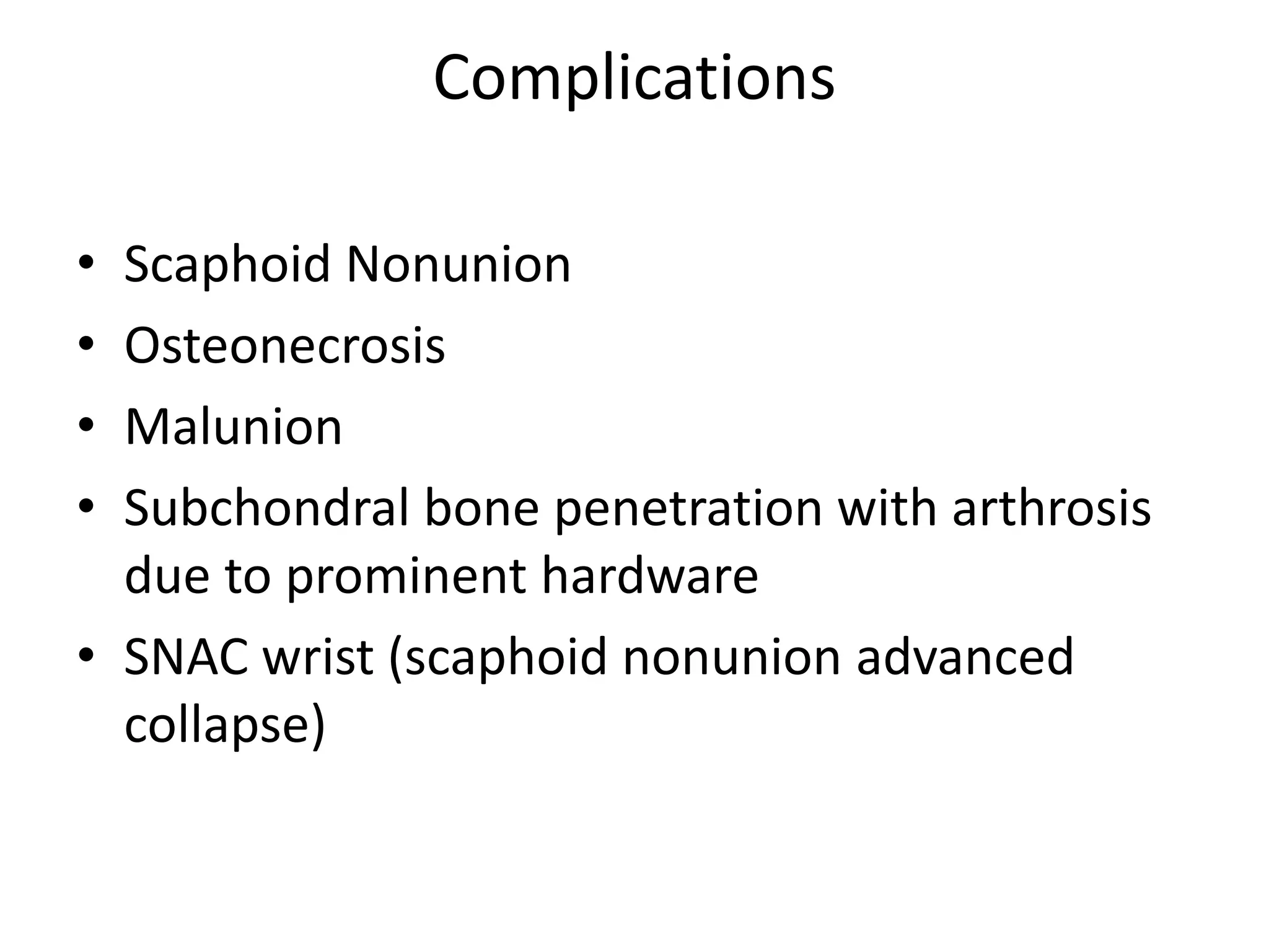 Open Reduction of carpal bone fractures | PPTX