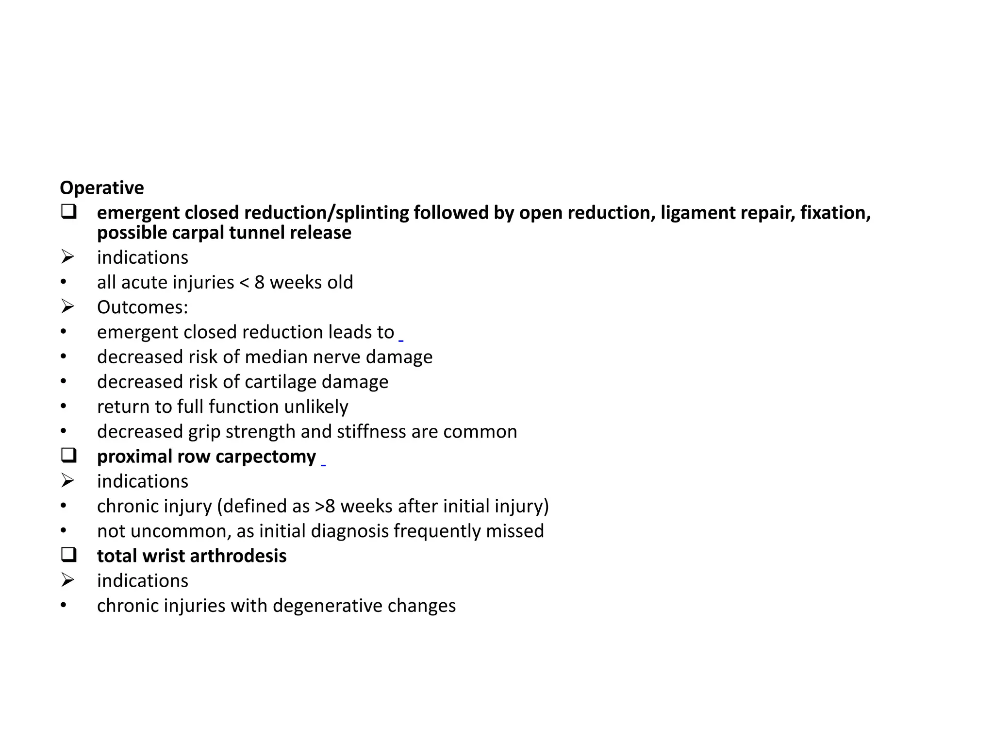 Open Reduction of carpal bone fractures | PPTX