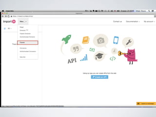 Использование программ Import IO и OpenRefine | PDF