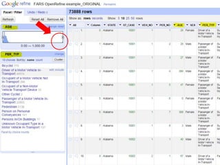 OpenRefine Tutorial | PPTX