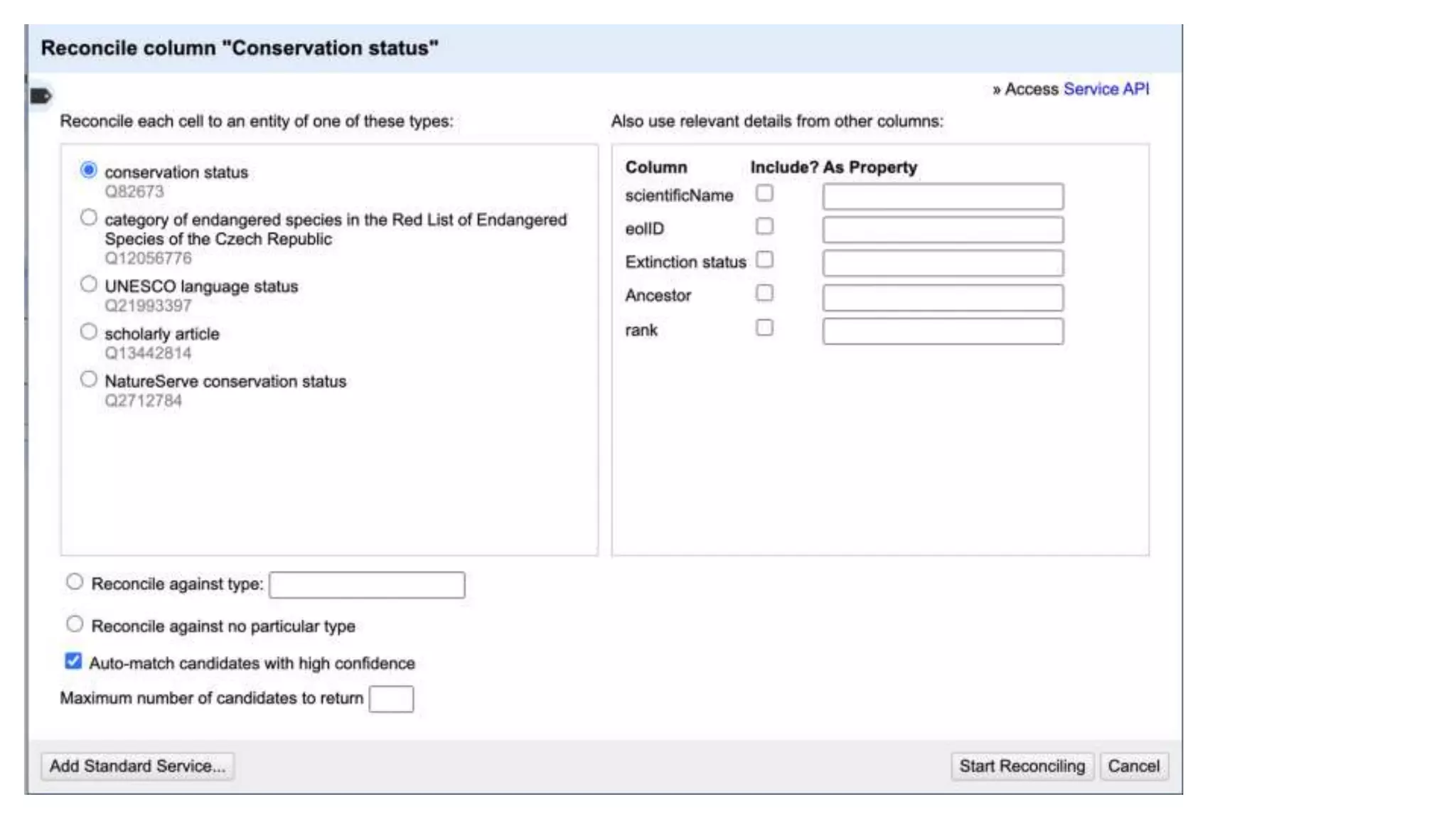OpenRefine reconciliation services | PPT