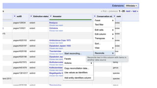 OpenRefine reconciliation services | PPT