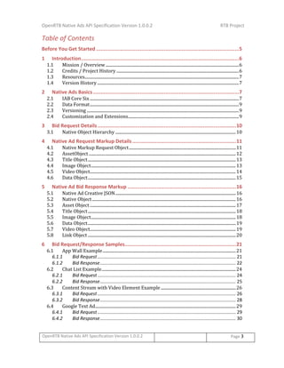 [White paper] IAB RTB Project : OpenRTB Dynamic Native Ads API Specification | PDF