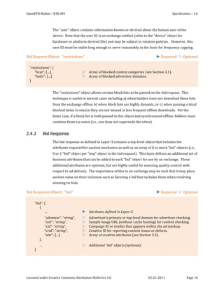 OpenRTB Mobile | PDF