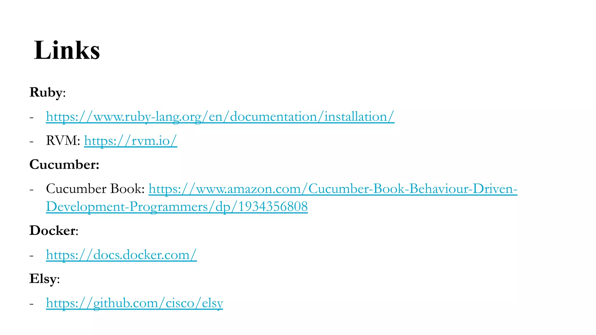 Automation Testing Using Ruby With Cucumber In Docker Pptx 5424