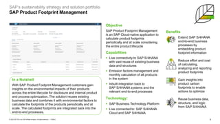 SAP Strategy on Sustainability and AI | PDF