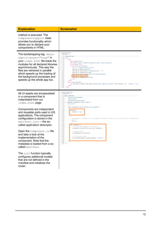 Open sap ui5 - week_2 unit_1_syjewa_exercises | PDF