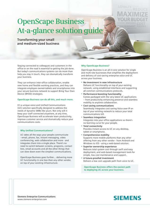 Openscape-business-datasheet-[thegioitongdai.com.vn] | PDF