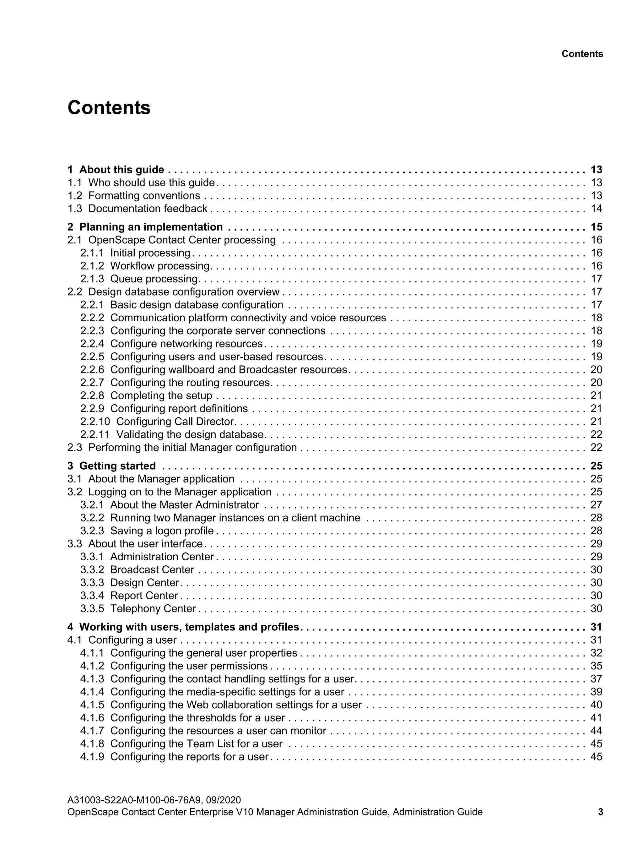 OpenScape Contact Center Enterprise V10 Manager Administration Guide ...
