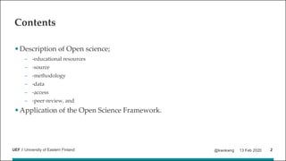 Open science in Sport Sciences | PPT