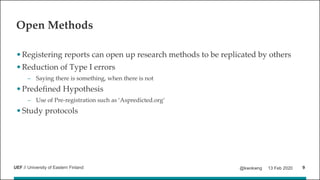 Open science in Sport Sciences | PPT