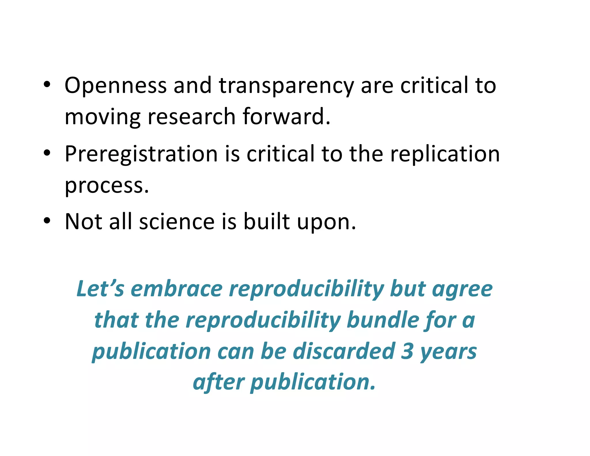Open science as roadmap to better data science research | PPT