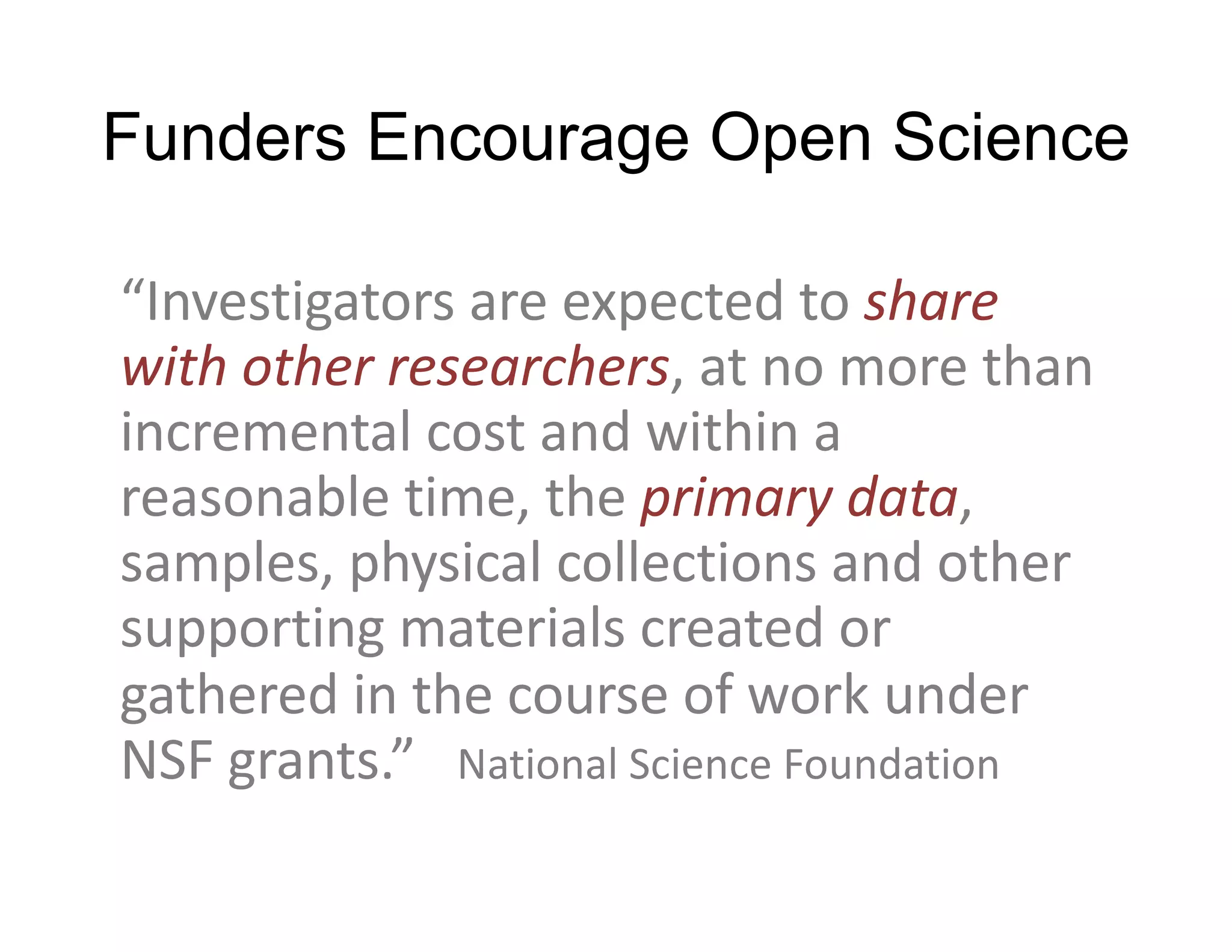 Open science as roadmap to better data science research | PPT