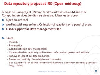 Open Science at IRD | PDF