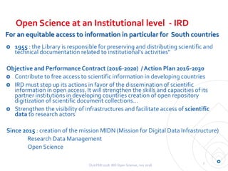 Open Science at IRD | PDF