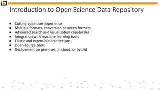 Open Science Data Repository - the platform for materials research | PPT