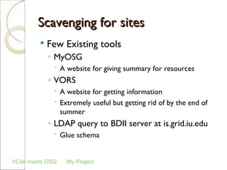 Open Science Grid For Virtual Cell | PPT