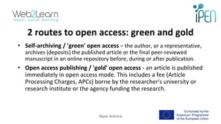 Principles of open science | PPTX