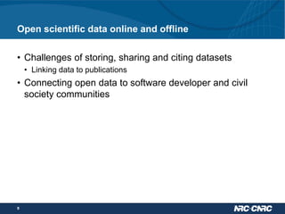 Open Scientific Data | PPT