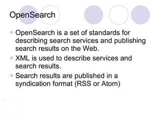 OpenSearch | PPT
