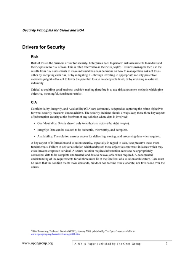 Open security architecture - Overview | PDF