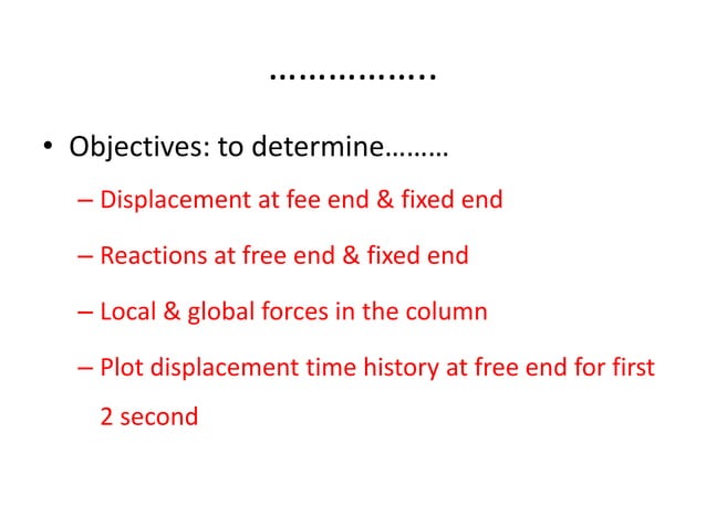 OpenSees dynamic_analysis | PDF | Geology | Science
