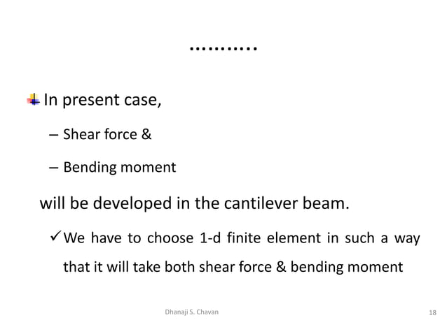 OpenSees: modeling and performing static analysis | PPT