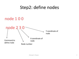 OpenSees: modeling and performing static analysis | PDF