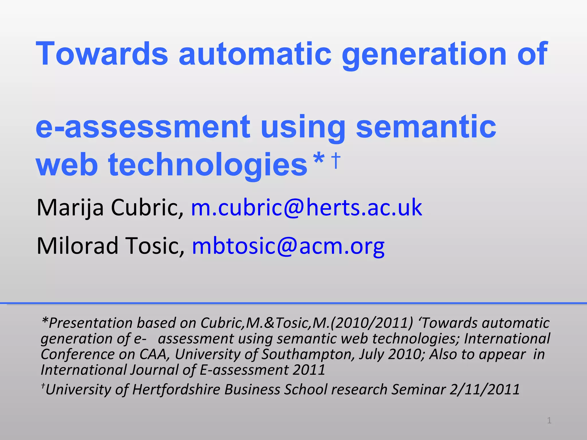 Introduction to OpenSemcq | PPT