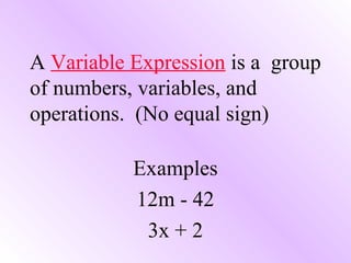 Open sentences | PPT