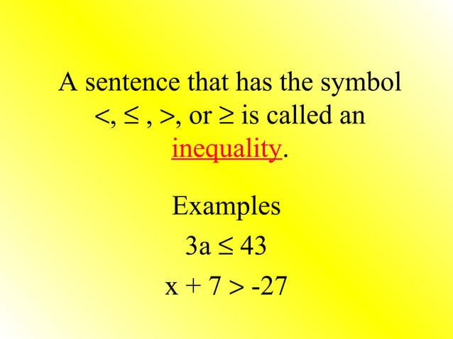 Open sentences | PPT