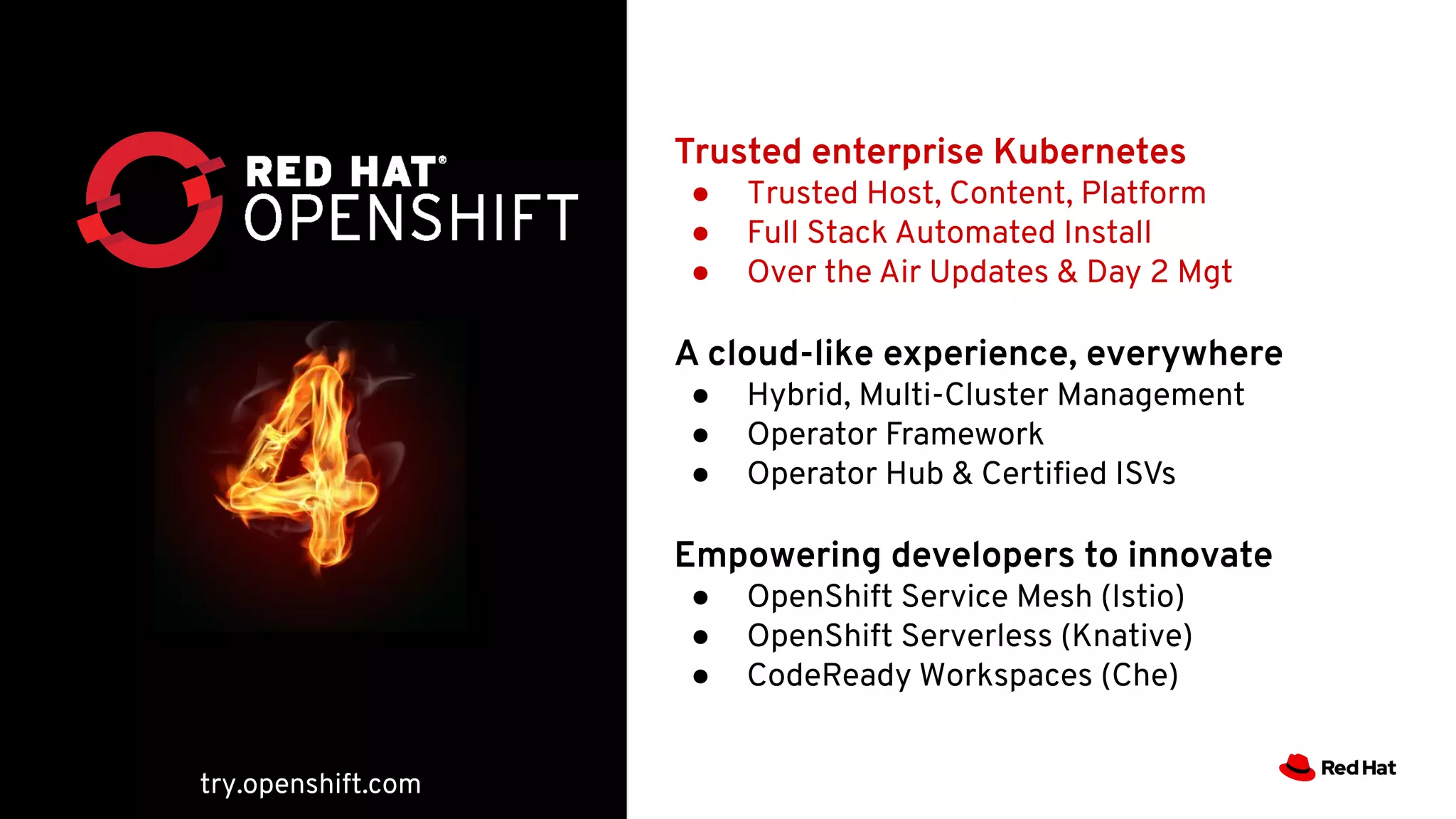 OpenShift 4, the smarter Kubernetes platform | PDF