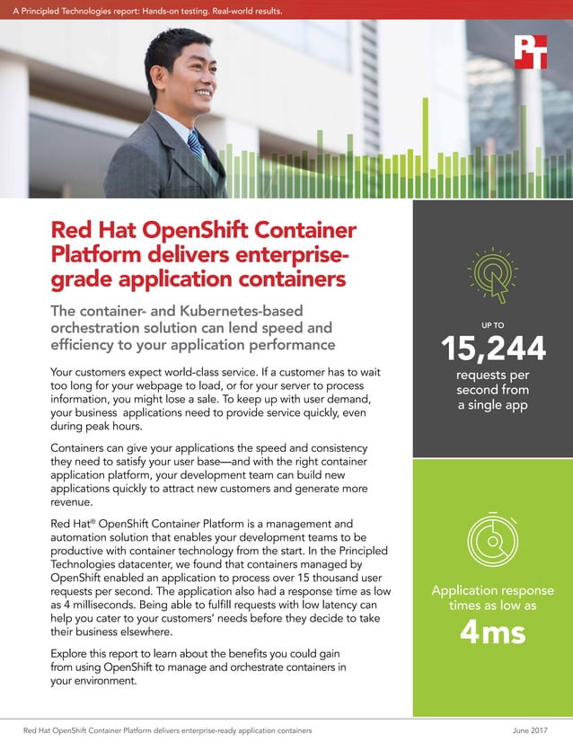 Red Hat OpenShift Container Platform delivers enterprise-grade ...