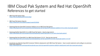 Open shift deployment review getting ready for day 2 operations | PPT