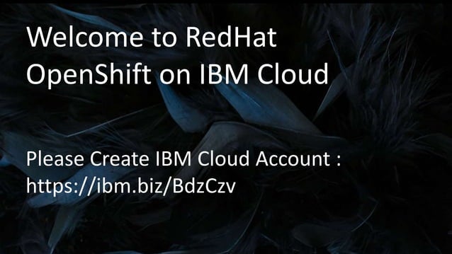Openshift Intro | PPT