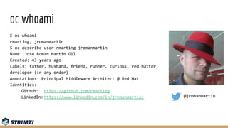 Strimzi - Where Apache Kafka meets OpenShift - OpenShift Spain MeetUp | PDF
