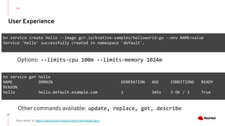 OpenShift Meetup - Tokyo - Service Mesh and Serverless Overview | PPT