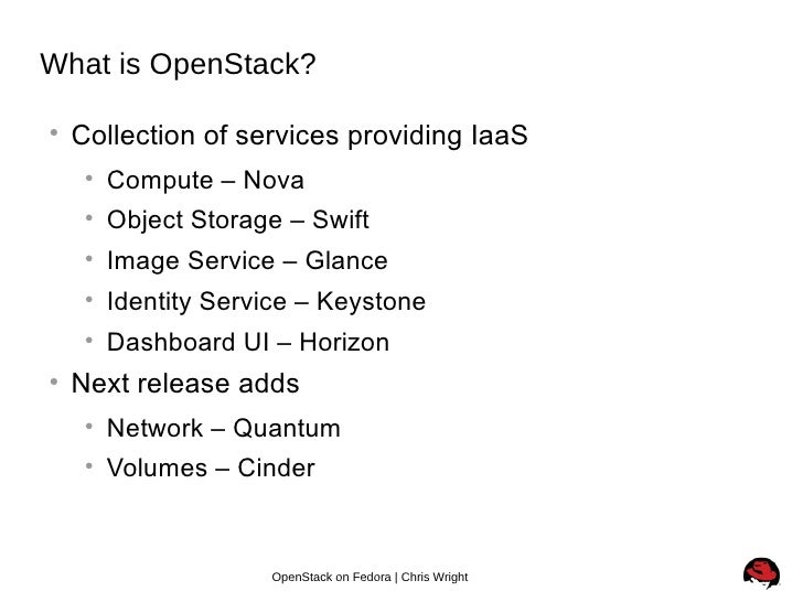 Openshift Openstack Fedora Awesome 