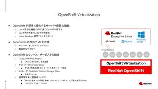 クラウドネイティブなサーバー仮想化基盤 - OpenShift Virtualization.pdf