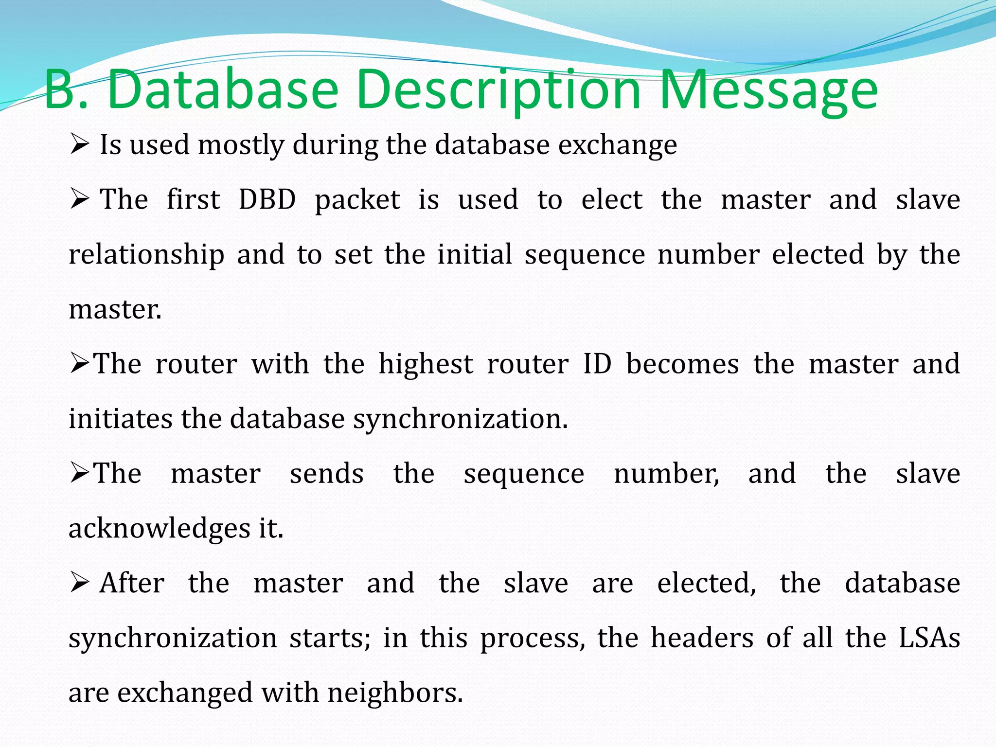 Open shortest path first (ospf) | PPTX