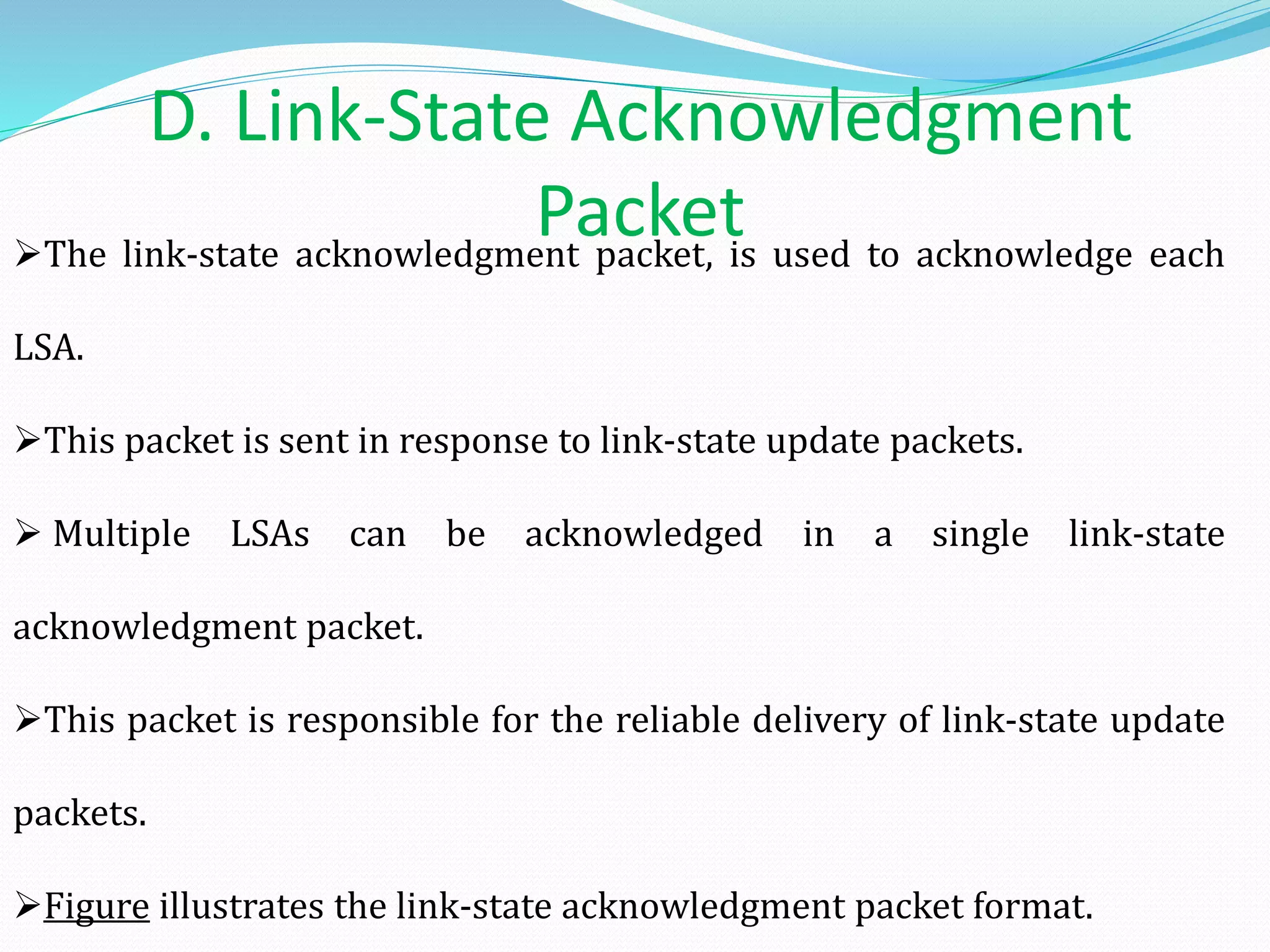 Open shortest path first (ospf) | PPTX