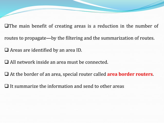 Open shortest path first (ospf) | PPTX | Computer Networking | Computing