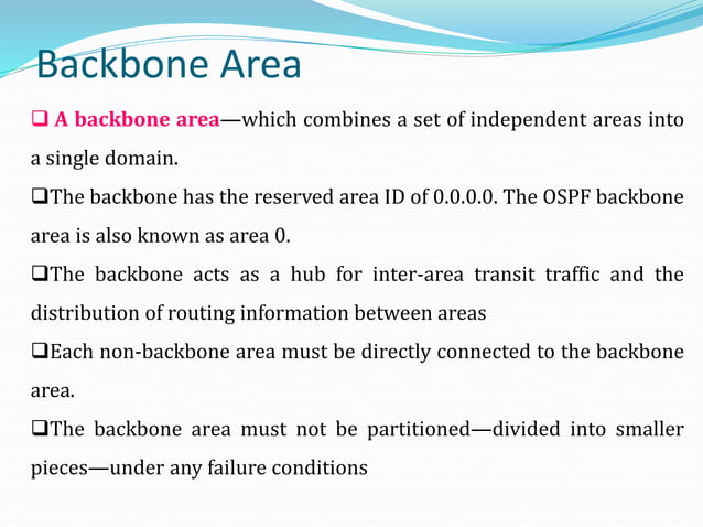 Open shortest path first (ospf) | PPTX | Computer Networking | Computing