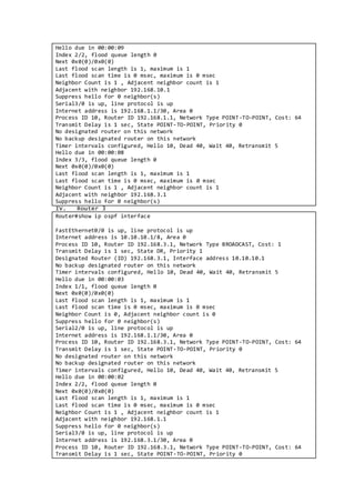 Open Shortest Path First (OSPF) | DOCX