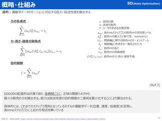 OpenSIM 筋骨格シミュレーション 基本の解析マニュアル | PDF