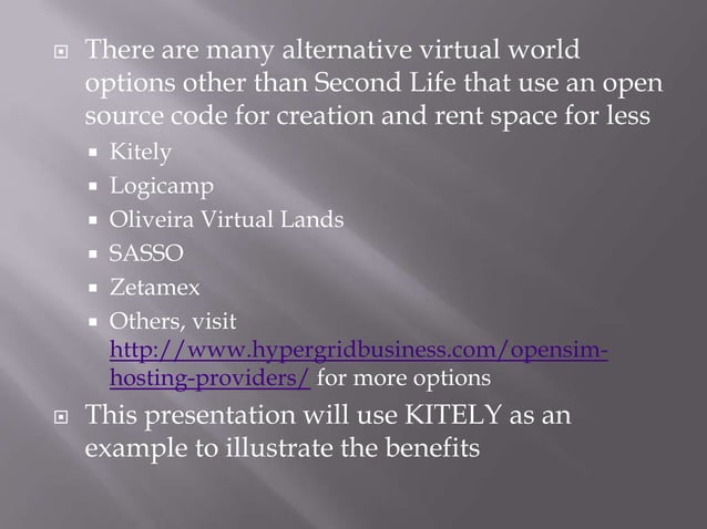 Opensim technology | PPT