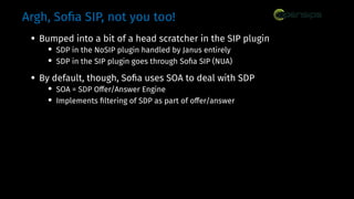 Multistream in SIP and NoSIP @ OpenSIPS Summit 2025 | PDF