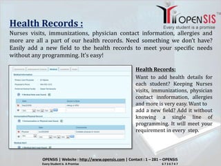 OpenSIS - Student Information System | PPT