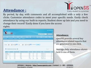OpenSIS - Student Information System | PPT