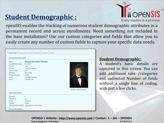 OpenSIS - Student Information System | PPT